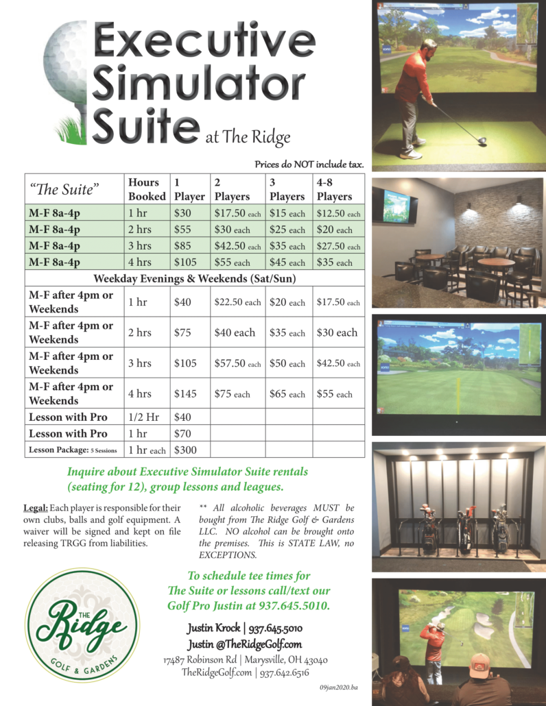 Executive Simulator Suite - The Ridge